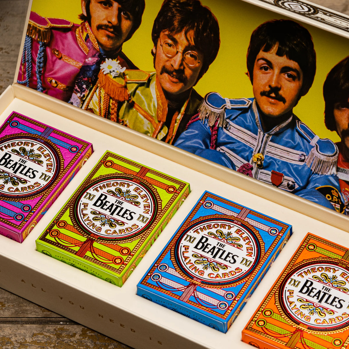 The Beatles Playing Cards Box Set Special Edition – Collectible Playing ...