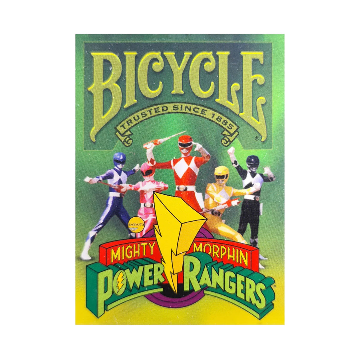 Bicycle Mighty Morphin' Power Rangers (Rare) – Collectible Playing Cards