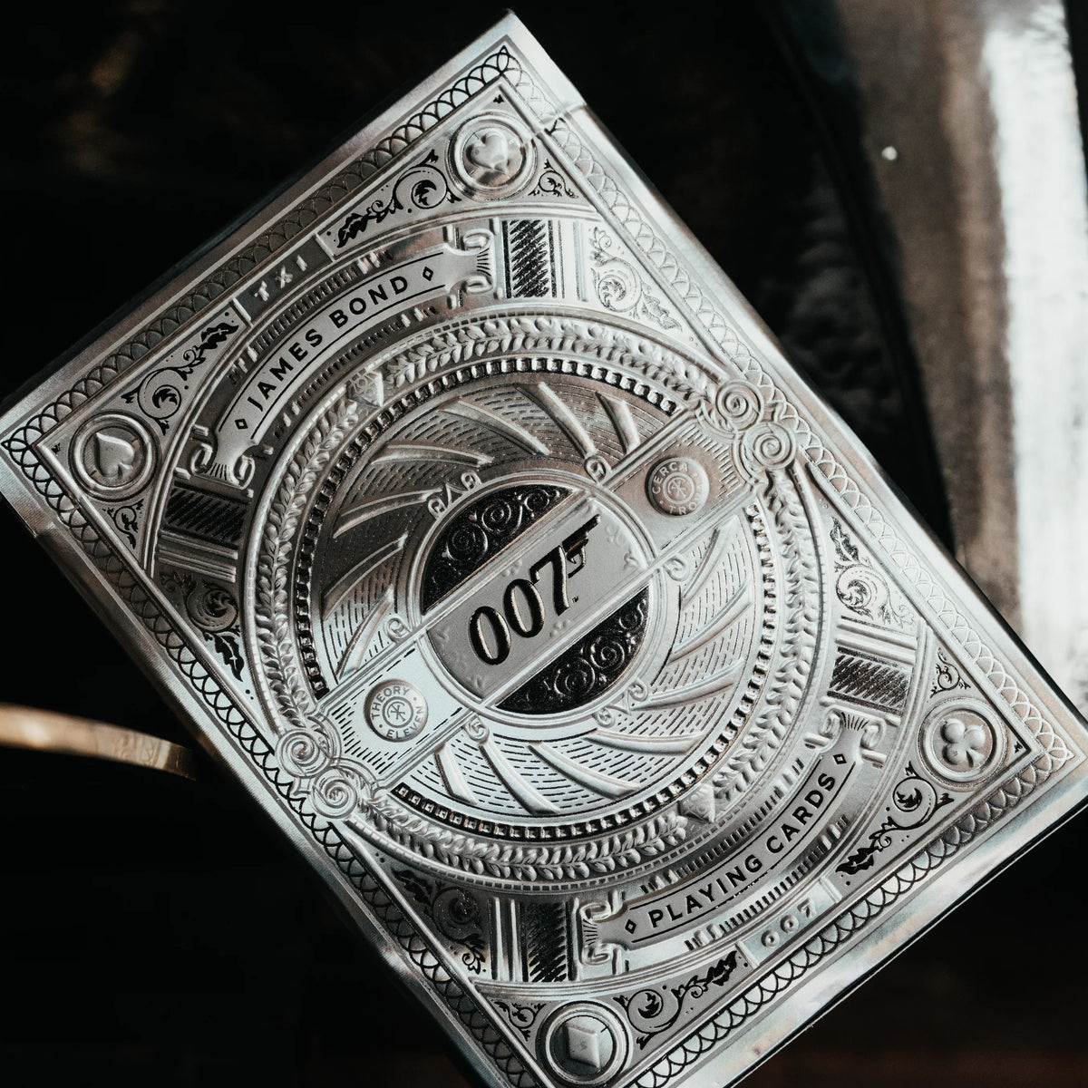James Bond Silver Edition by theory11 – Collectible Playing Cards