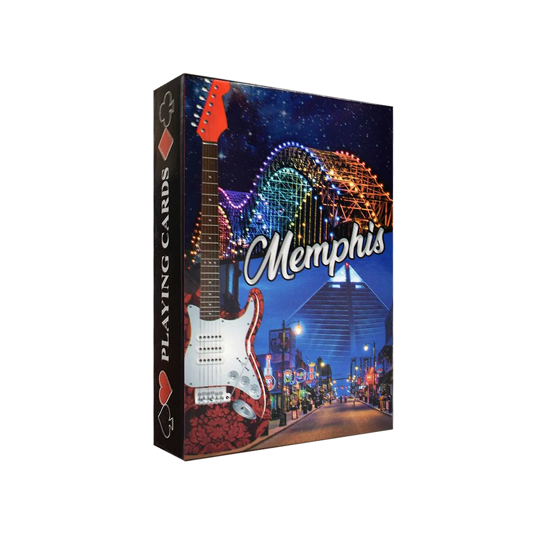 Memphis Playing Cards - Bridge Lights – Collectible Playing Cards