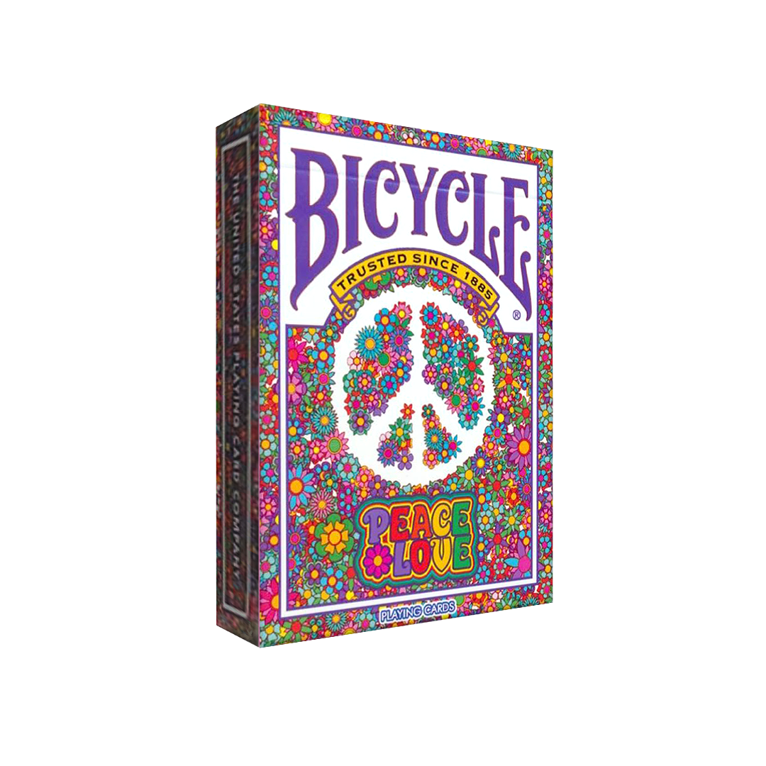 Bicycle Peace & Love Playing Cards (1000 Deck Club) – Collectible ...
