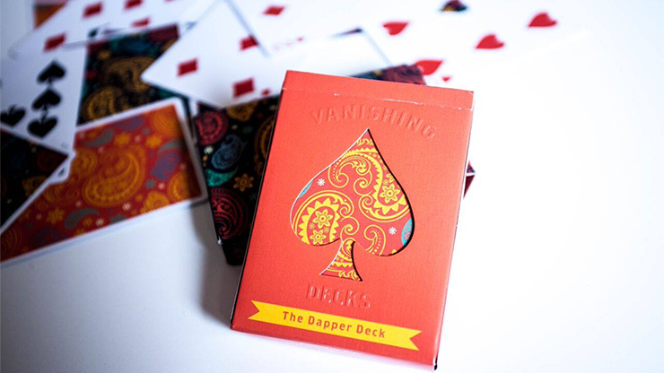 The Dapper Deck (Orange) by Vanishing Inc. – Collectible Playing Cards