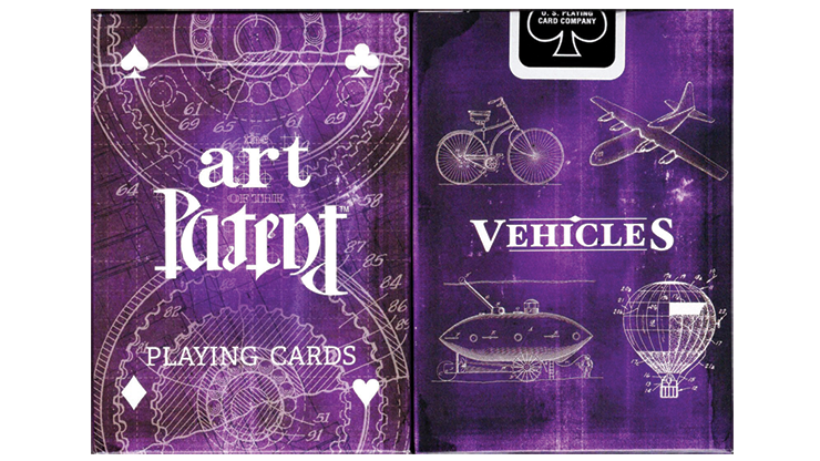 Limited Edition Art of the Patent (Vehicle) Playing Cards – Collectible ...