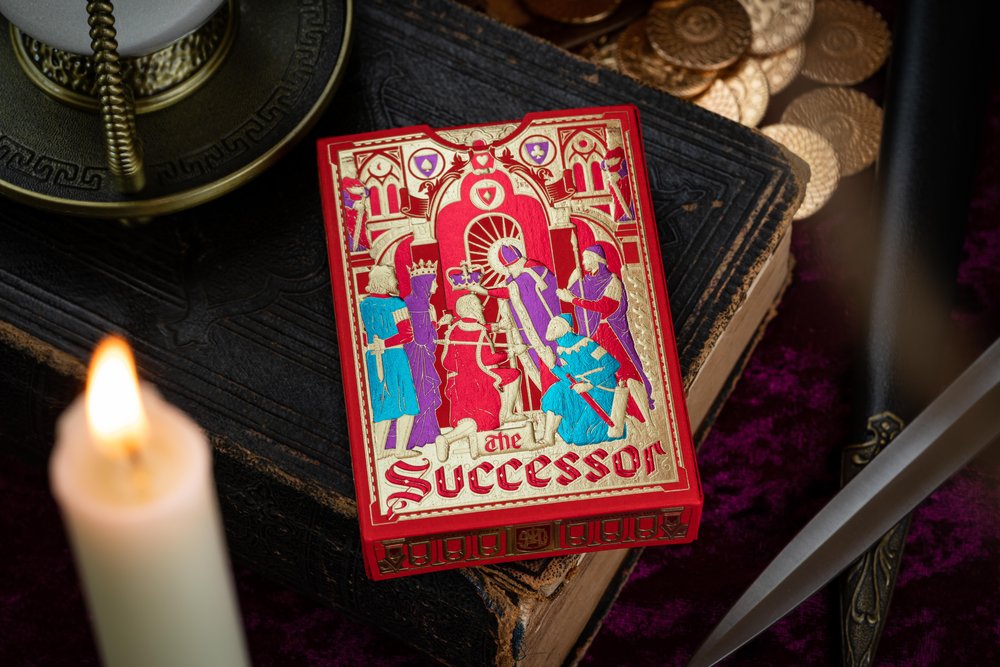 The Successor: Regal Red Edition – Collectible Playing Cards
