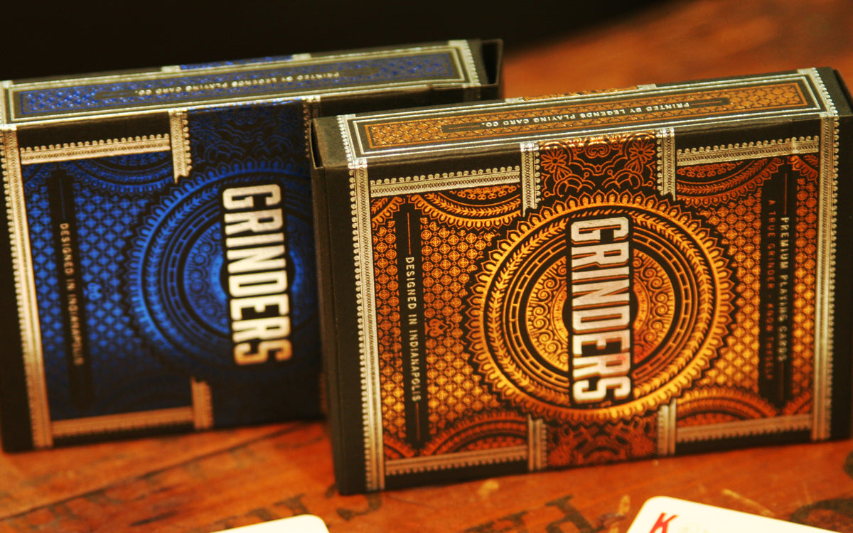 GRINDERS Copper Playing Cards – Collectible Playing Cards