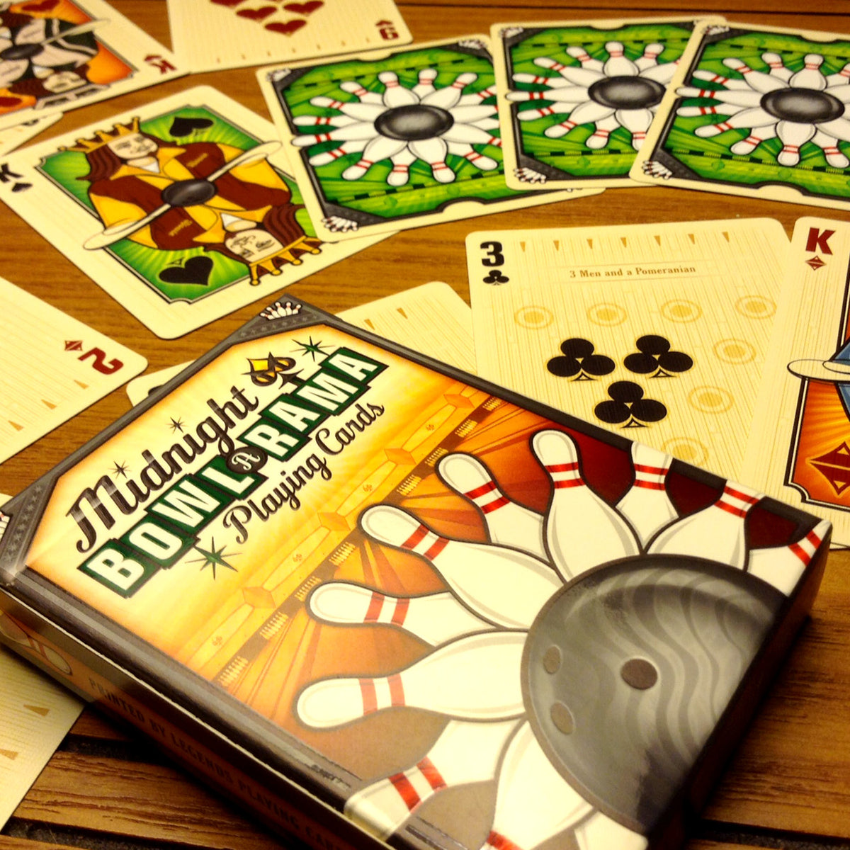 BOWL-A-RAMA Playing Cards (Midnight) – Collectible Playing Cards